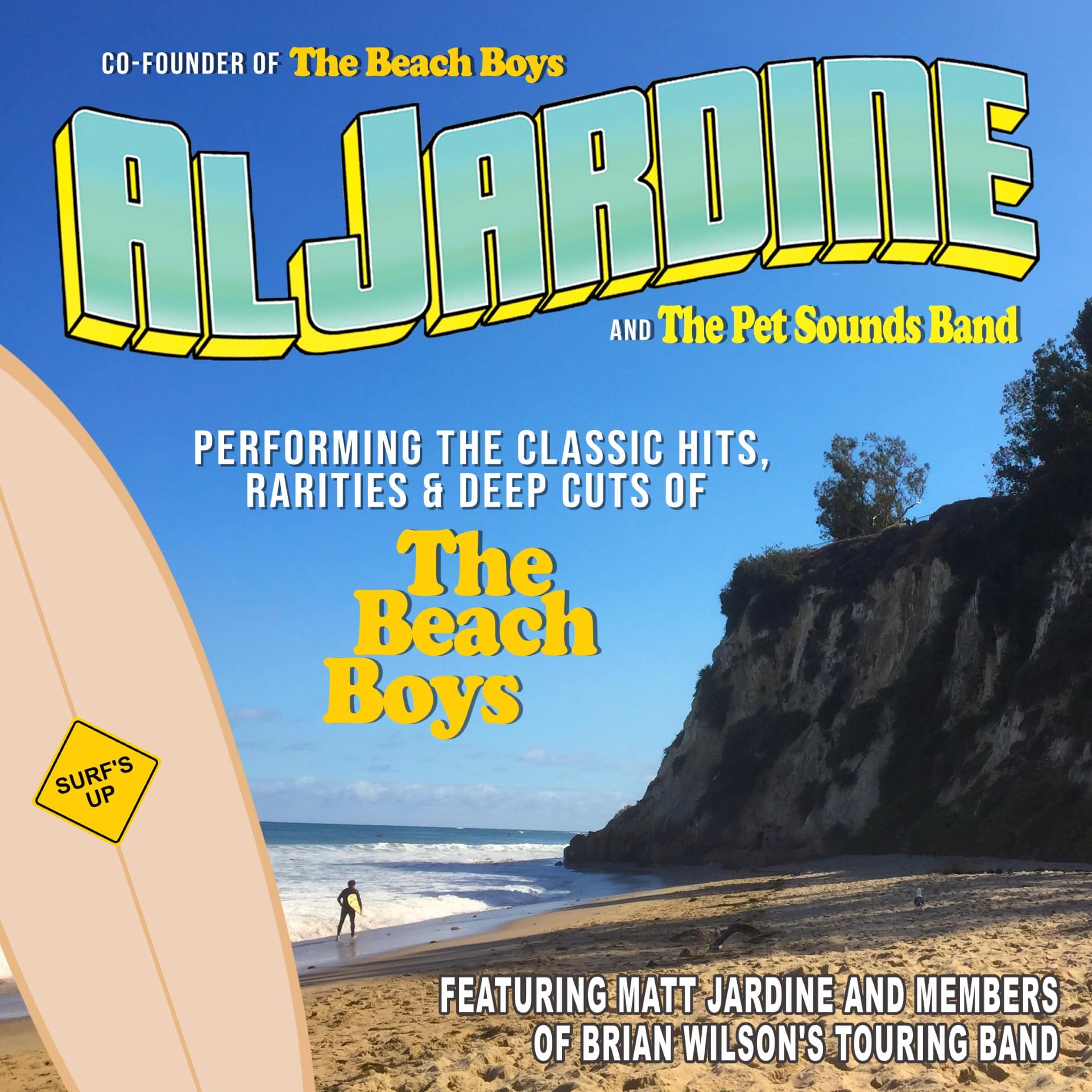 AL JARDINE (CO-FOUNDER OF THE BEACH BOYS) & THE PET SOUNDS BAND ...