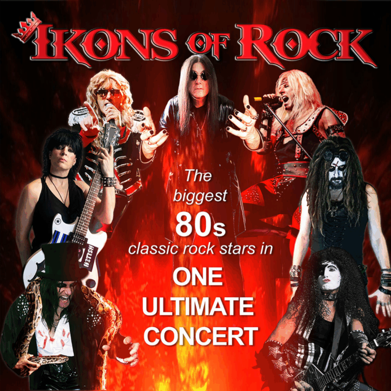 IKONS OF ROCK - THE BIGGEST 80s CLASSIC ROCK STARS - Onesti Entertainment
