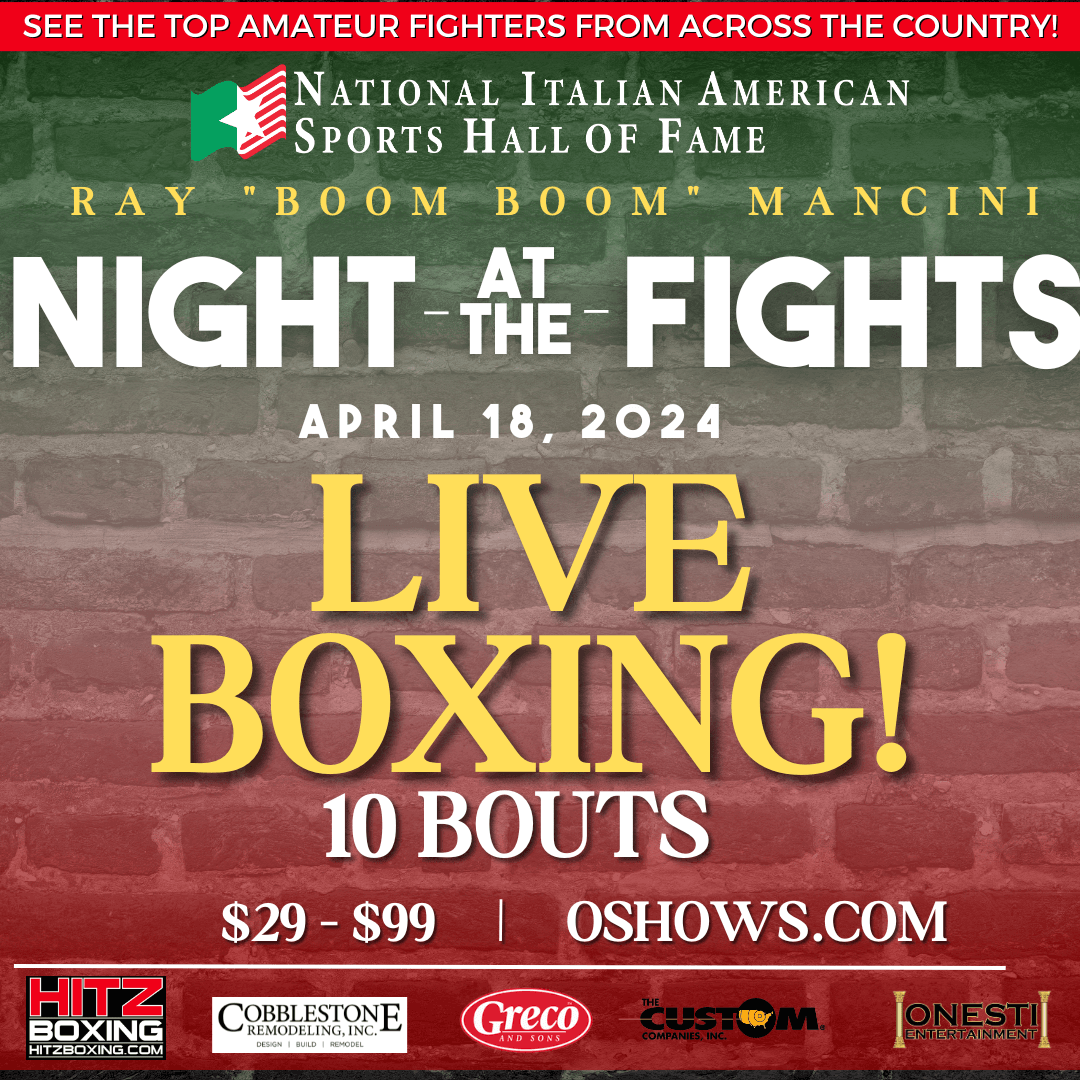 Meet the Champs and LIVE Boxing Hosted by Ray “Boom Boom” Mancini and ...