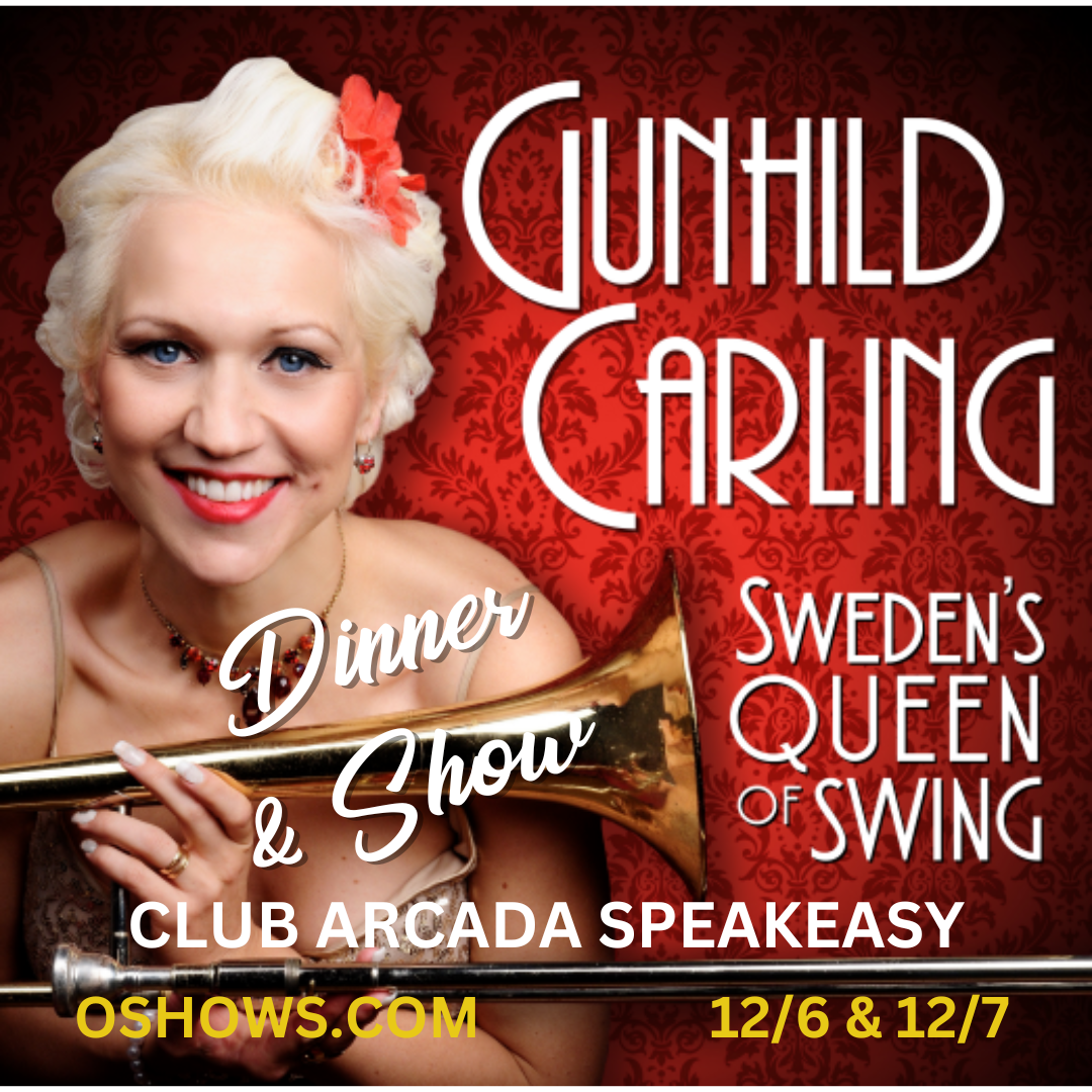 Club Arcada Speakeasy to host Dinner and Show with Sweden’s Sweetheart ...