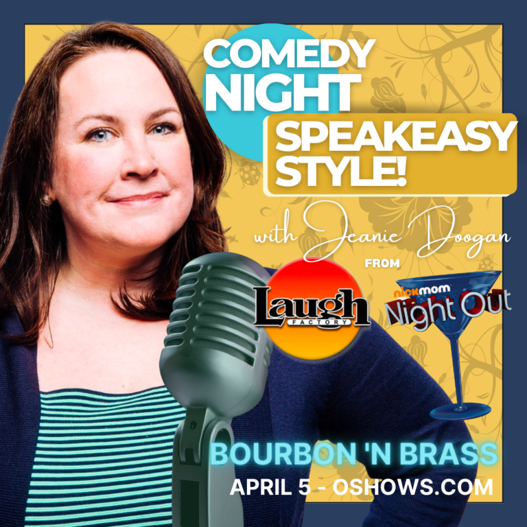 Bourbon ‘N Brass Comedy Night, Speakeasy Style featuring Jeanie Doogan ...