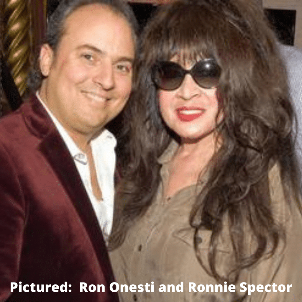 Backstage with Ron Onesti: Just like Ronnie Sang - Onesti Entertainment