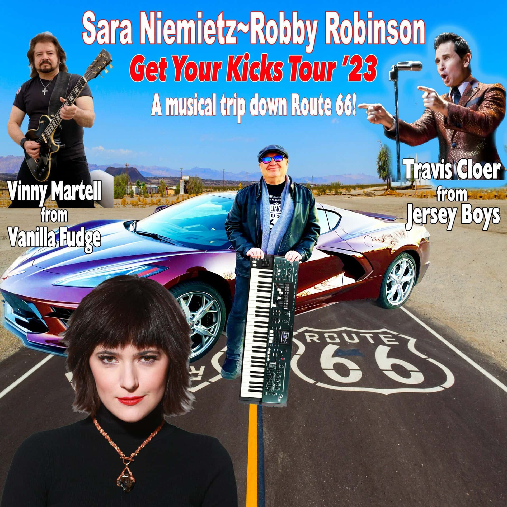 Sara Niemietz & Robby Robinson Get Your Kicks Tour '23, Route 66 and ...